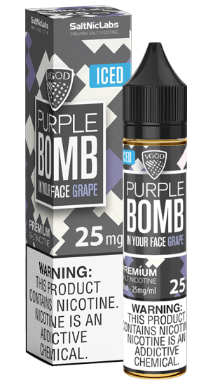 Purple Bomb Iced Grape – Bida Vape